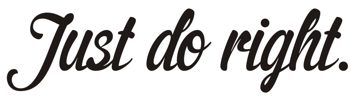 Just Do Right - Maya Angelou - The Simple Stencil