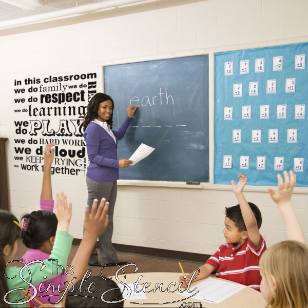 Classroom Decorating For A Great School Year - The Simple Stencil
